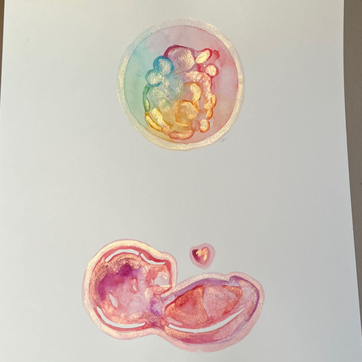 Embryo and Baby Scan Art– Embaby Art